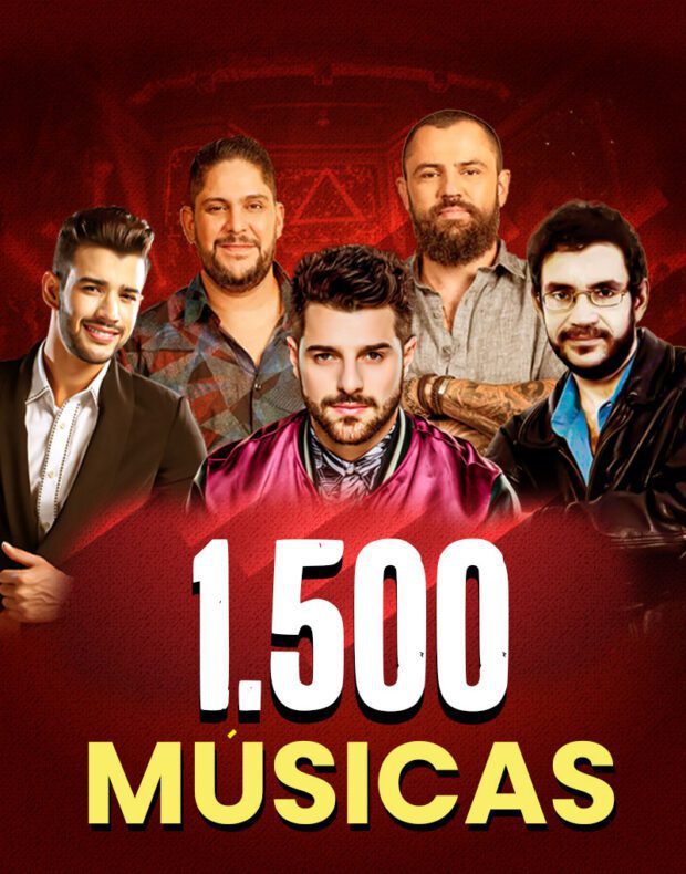 Pen Drive com 1.500 Músicas - Só Musicão
